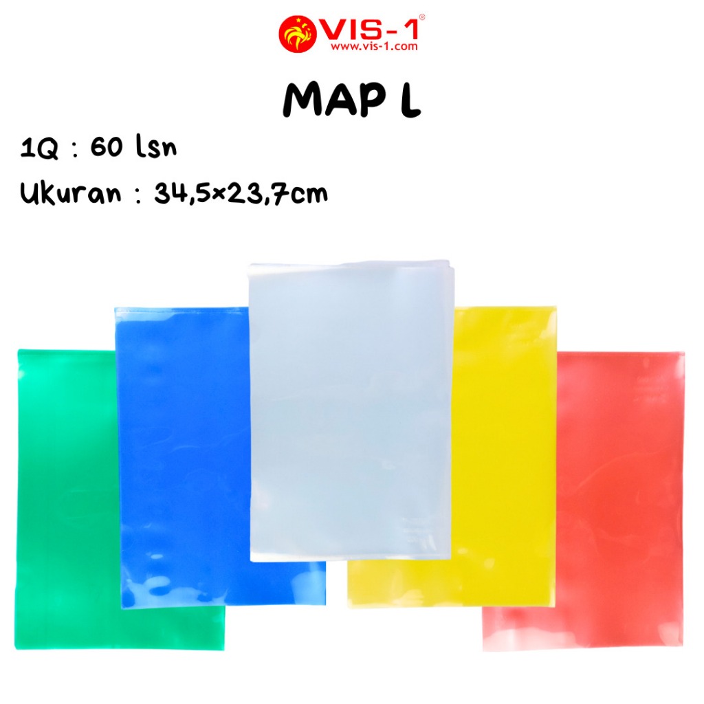 Jual Map L VIS-1 Ukuran 34.5 x 23.7cm | Shopee Indonesia