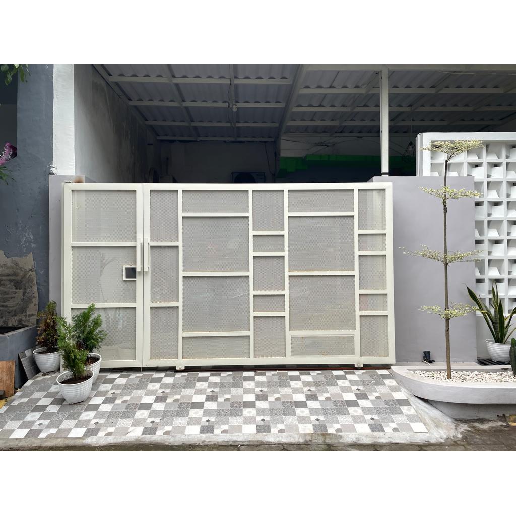 Jual pagar besi plat perforated | Shopee Indonesia