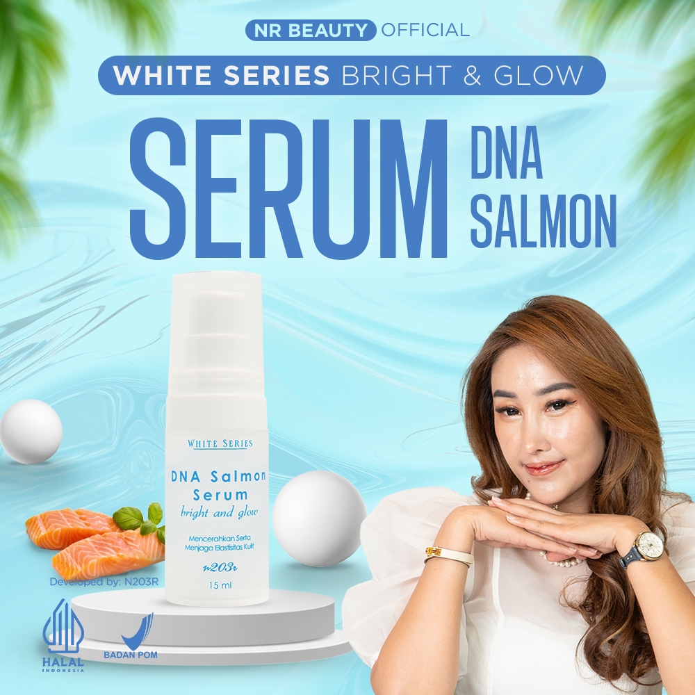 Jual N203R Serum DNA Salmon Bright & Glow NR Beauty (White Series - 15 ...