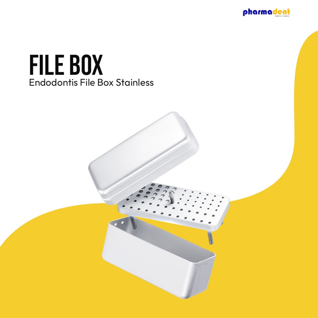 Jual Pharmadent - Tempat Endodontic Medixpert Endo File Box Stainless ...