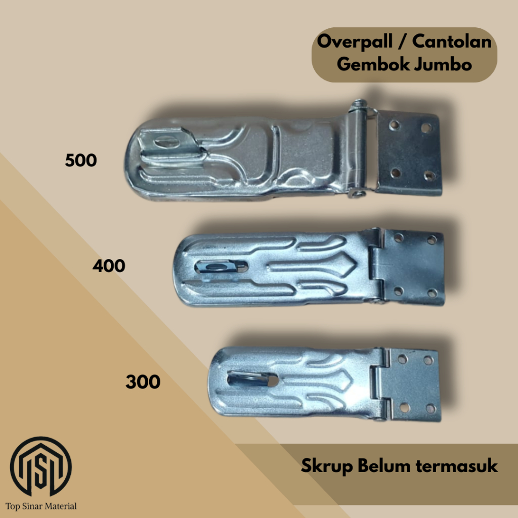 Jual Overval/ Cantolan kait Gembok/ CANTOLAN GEMBOK KUNCI PINTU/PENGAIT ...