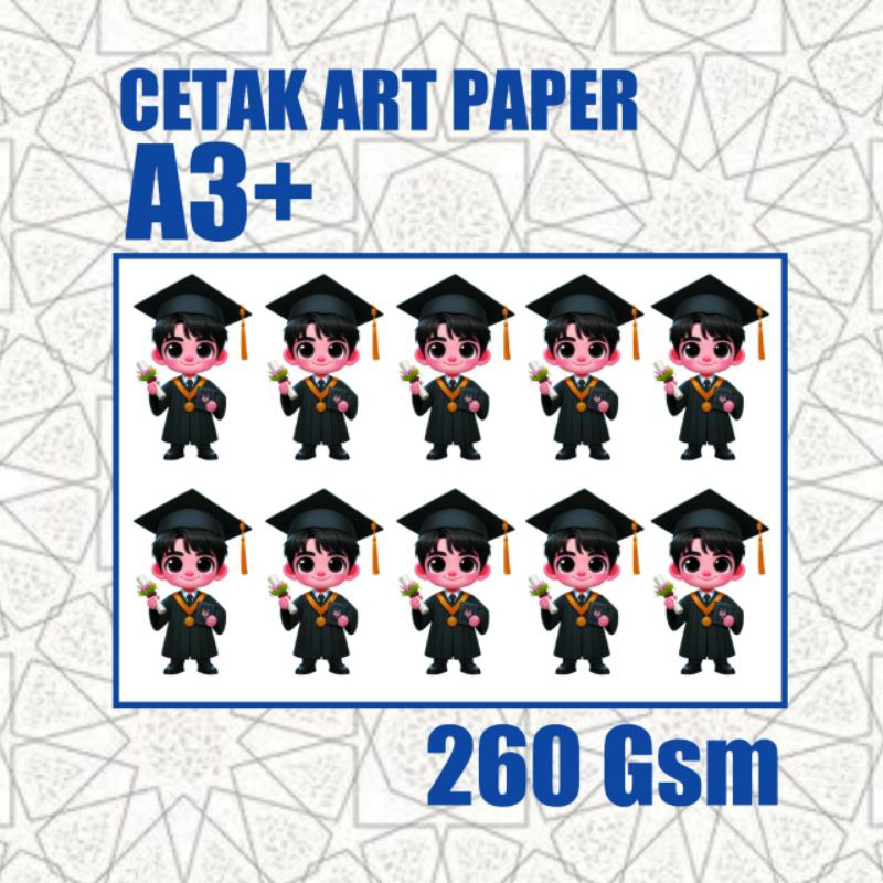 Jual CETAK ART PAPER A3+ 260 GSM Custom || Art Paper A3+ | Shopee Indonesia