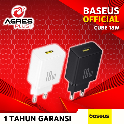 Jual BASEUS CUBE FAST 18W Adaptor Kepala Charger Cube Fast Charging 1U ... Jual BASEUS CUBE FAST 18W Adaptor Kepala Charger Cube Fast Charging 1U ...