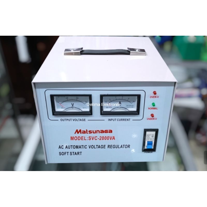 Jual stavol stabilizer otomatis 2000 watt Matsunaga | Shopee Indonesia