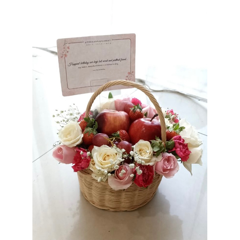 Jual fruit baskets bouquets bucket buket bunga segar fresh instant ...
