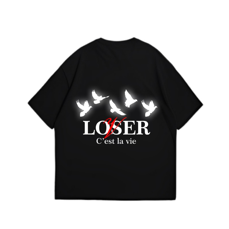 Jual T-SHIRT LOVER LOSER MENYALA | AFNTY.ID (UNISEX) PRIA DAN WANITA ...