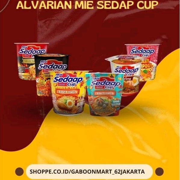 Jual Mie Sedaap Cup all varian 81 gram | Shopee Indonesia