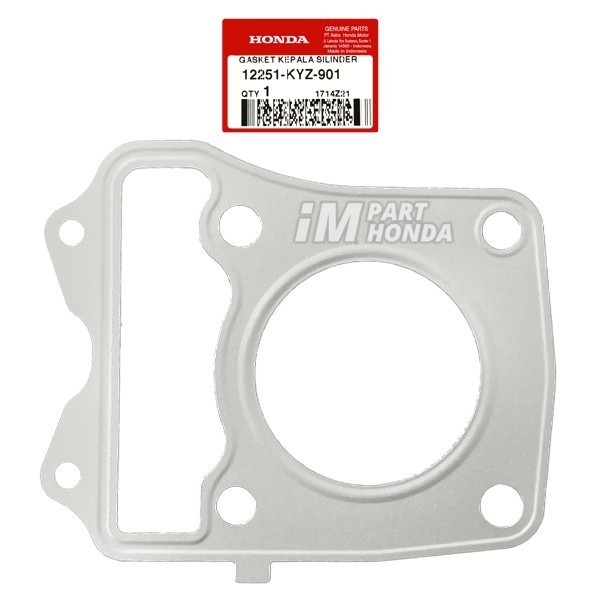 Jual PAKING / PACKING GASKET CYLINDER HEAD / DEKSEL SUPRA X 125 FI NEW ...