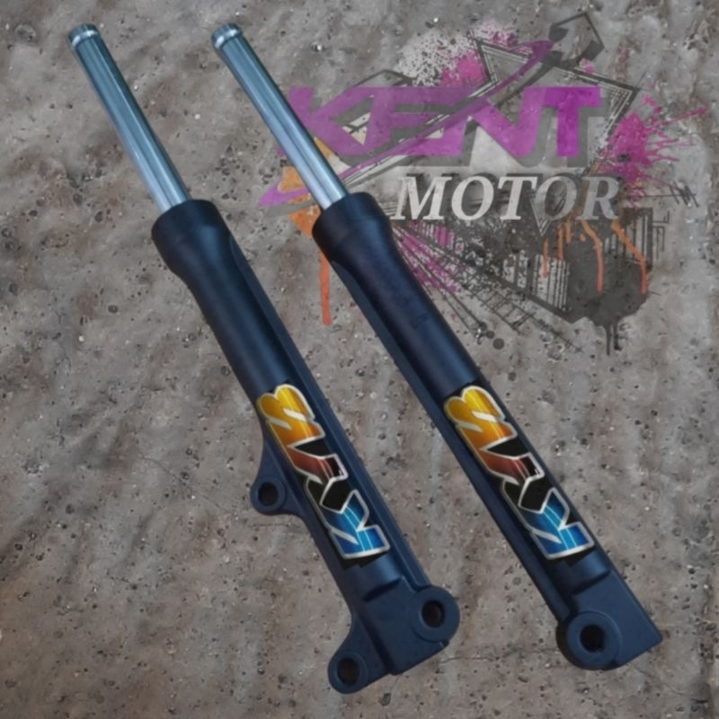 Jual Shock depan variasi Shock depan matic variasi emblem timbul MIO M3 ...
