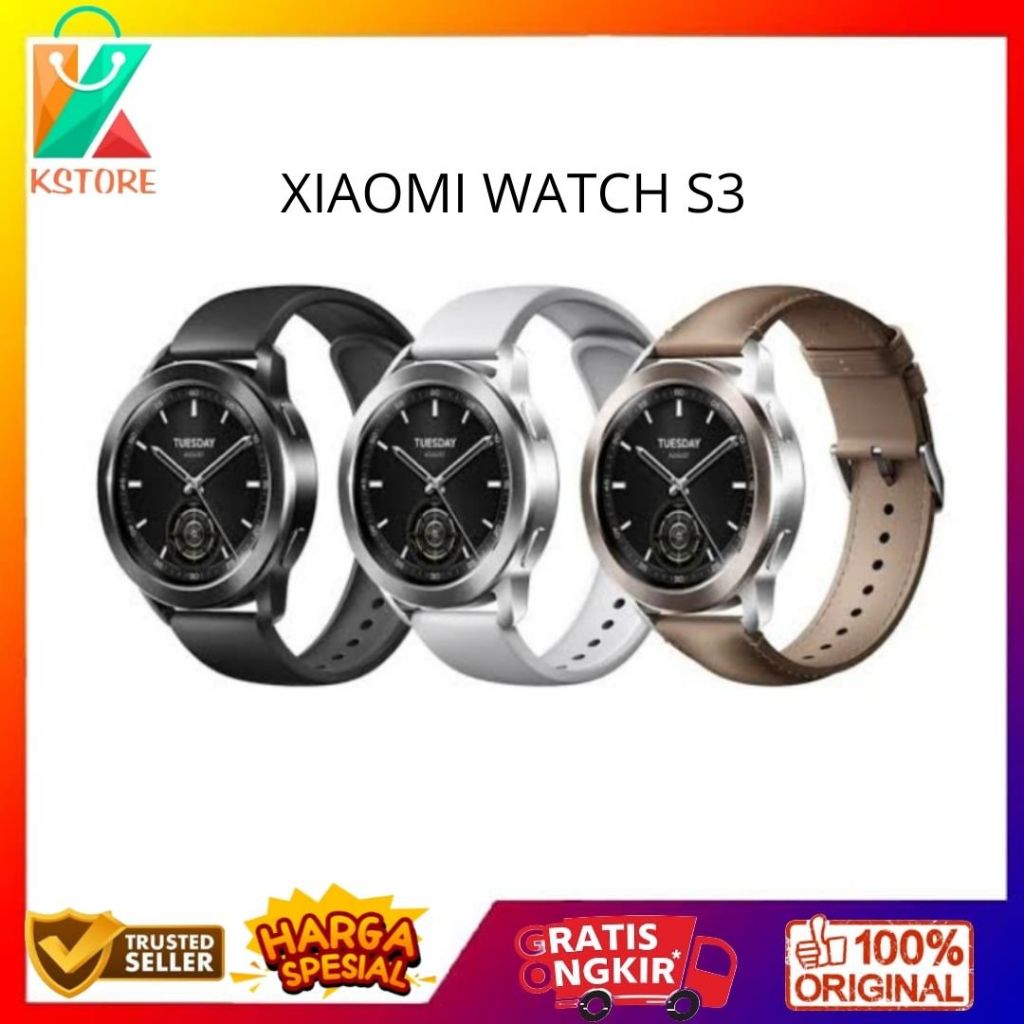 Jual XIAOMI WATCH S3 SMARTWATCH NEW GARANSI RESMI | Shopee Indonesia