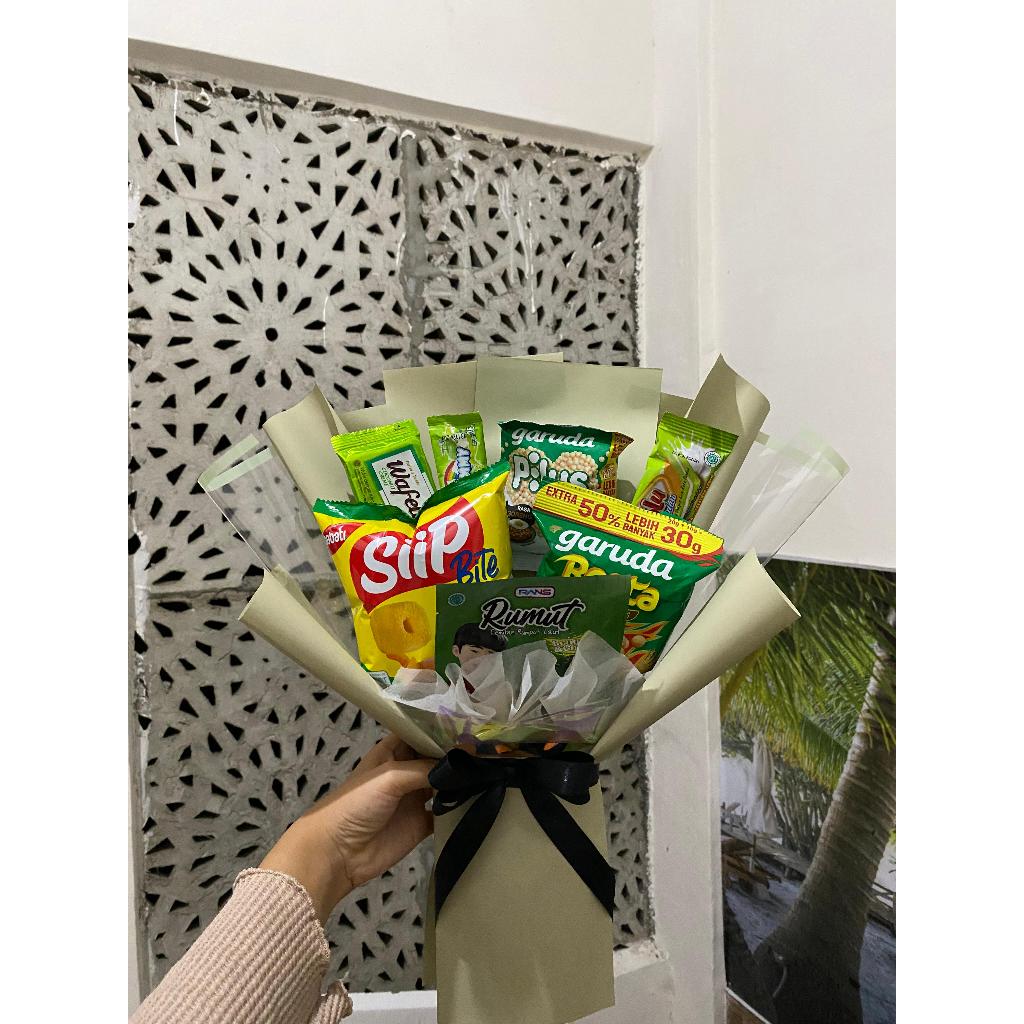 Jual READY!! Buket jajan,Buket jajan wisuda, Buket jajanan, Buket jajan ...