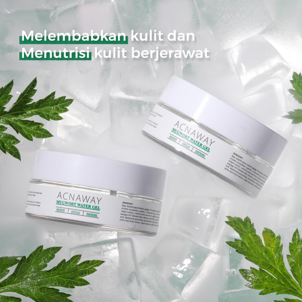 Jual ACNAWAY Bundle 2 in 1 Mugwort Water Gel + Acne Treatment Cream ...