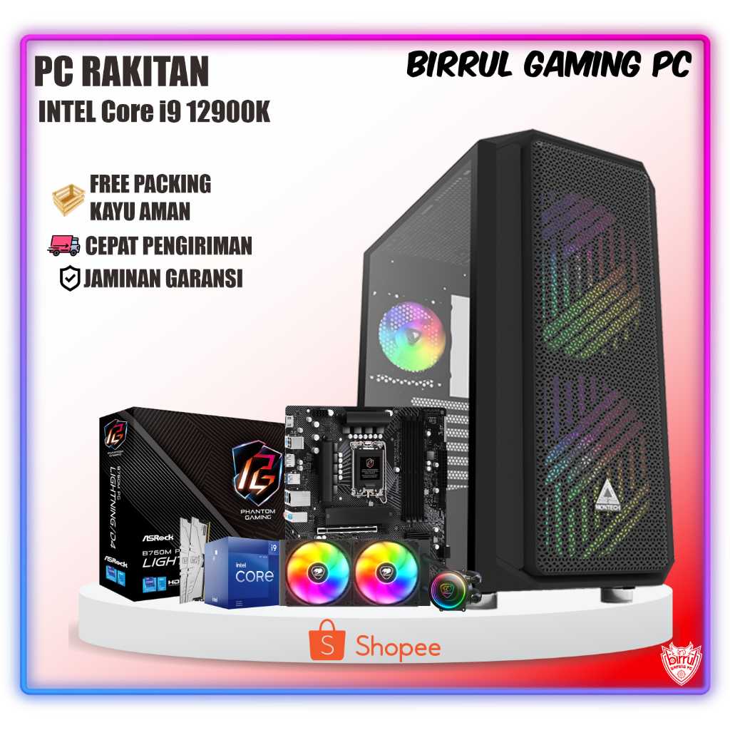 Jual PC GAMING I9 12900K I 16GB I M2 512GB I 1TB I RTX 3060 12Gb ...