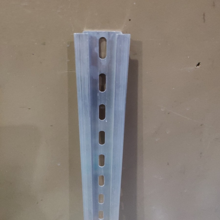 Jual Rel MCB Aluminium 1 Fungsi 1M Din Rail MCB Aluminium 1 Meter rell ...