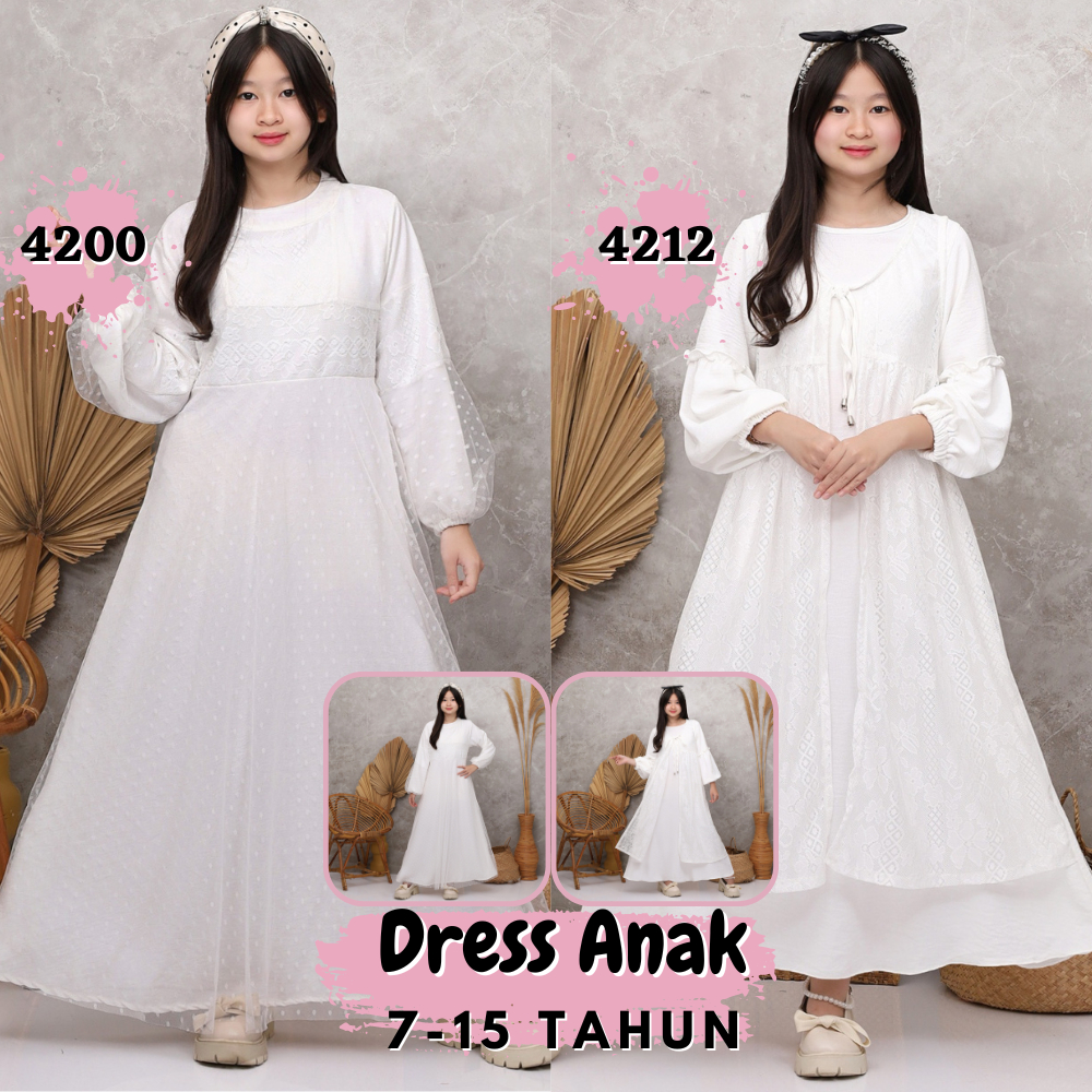 Jual ( 6 - 15 TAHUN ) BAJU DRESS ANAK PEREMPUAN TANGGUNG TERBARU BAHAN ...