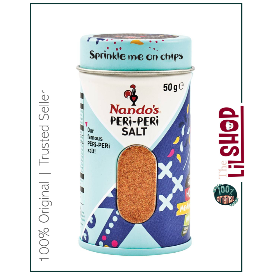 Jual Nando's Peri Peri Spice Chilli Salt 50g | Shopee Indonesia
