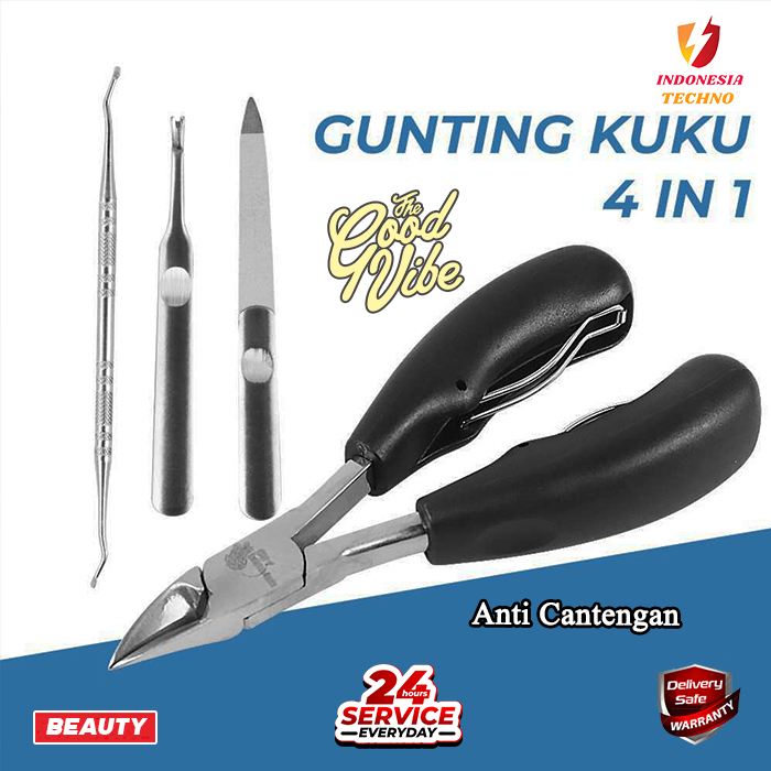 Jual Cuticle nipper solingen gunting kutikula kuku alat tang cabut ISI ...