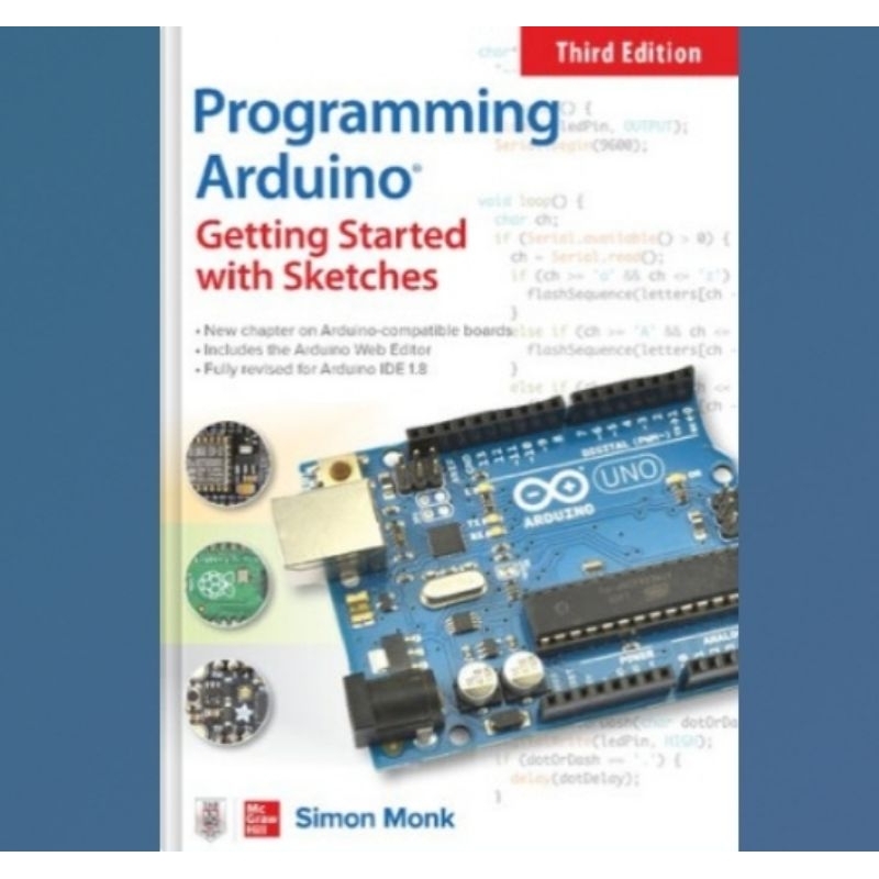 Jual Buku Programming Arduino Getting Started With Sketches Third