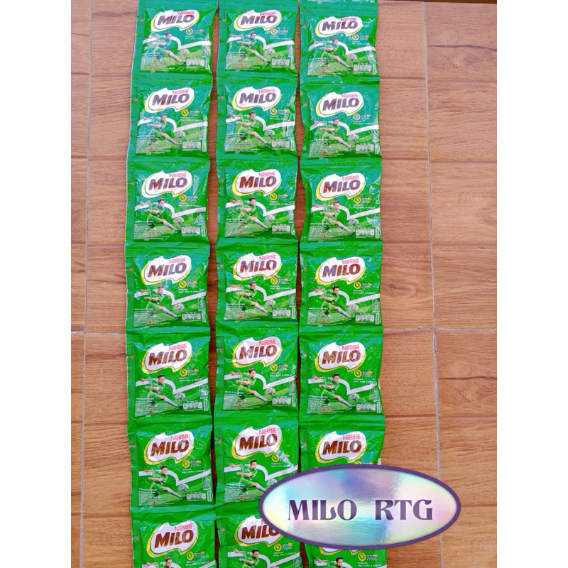 Jual NESTLE MILO SACHET 22gr ( 1 renceng isi 10sachet ) | Shopee Indonesia