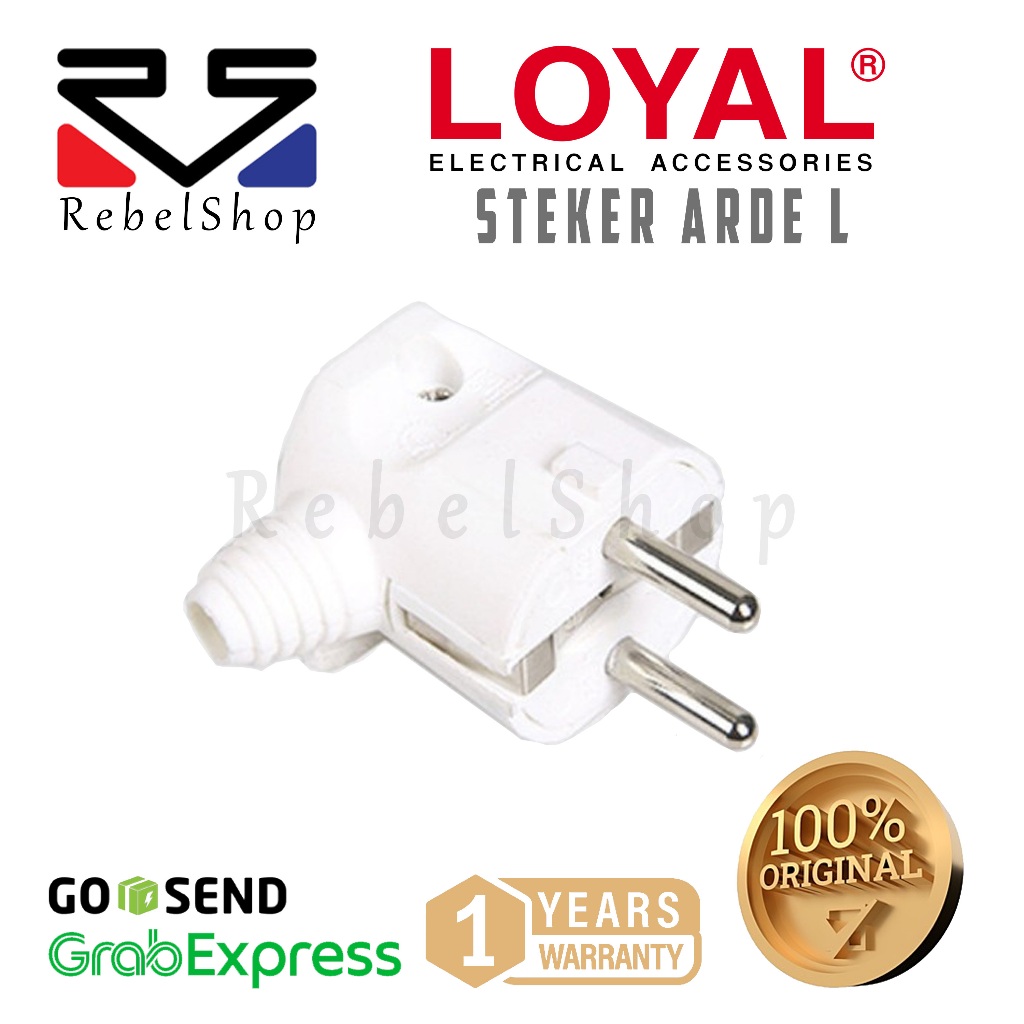 Jual Loyal Steker Arde Kepala Colokan Listrik Elbow L - LY-927 / LY927 ...