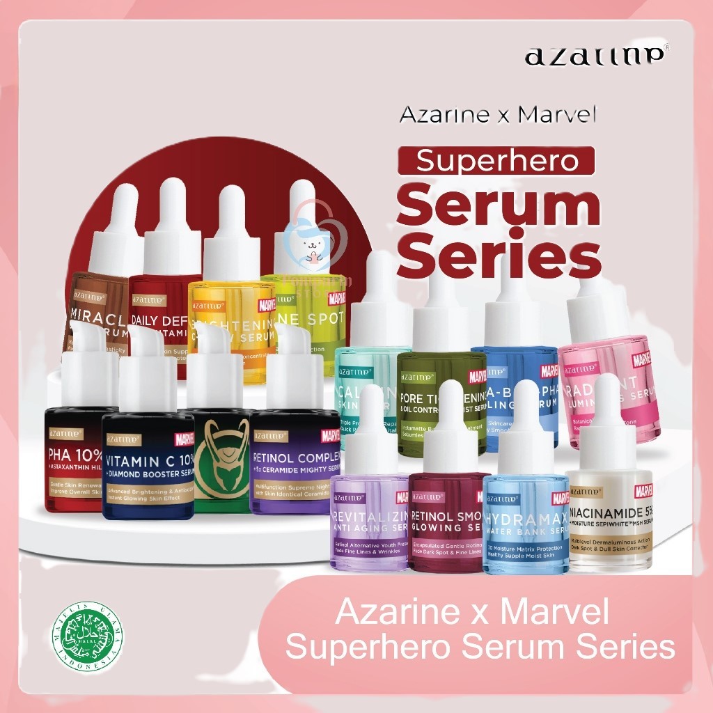 Jual Azarine X Marvel Seerum (20ml) | Shopee Indonesia