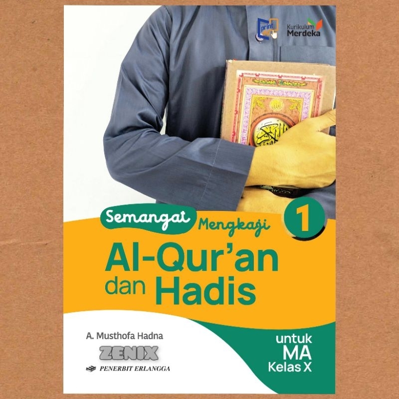 Jual Buku Semangat Mengkaji Al-quran Dan Hadis MA Kelas 10 X 1 Kurikulum Merdeka Original ...