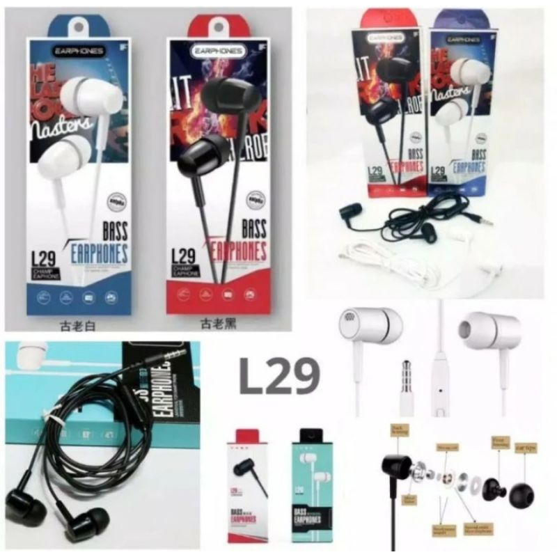Jual Headset L29 Super Extra Mega Power | Shopee Indonesia