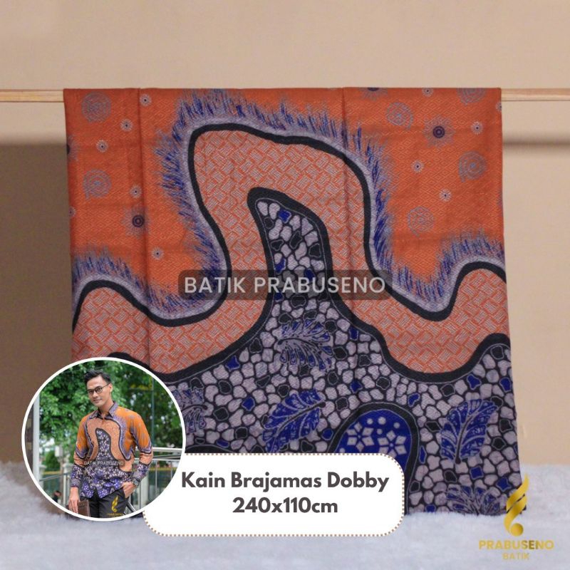 Jual Batik Prabuseno Kain Batik Dobby Motif Brajamas Seragam Bridesmaid Premium Kado Hampers ...