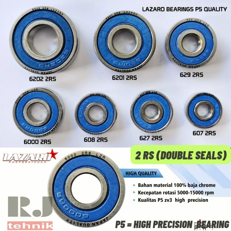 Jual Bearing Laker Laher 607 6201 627 629 608 6000 6202 626 6002 6203 6001 6004 6200 6301 609 ...
