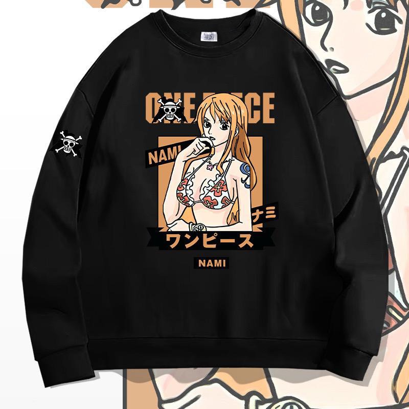 Jual Crewneck One Piece Nami The Thief Anime Manga Otaku WIbu Mugiwara ...