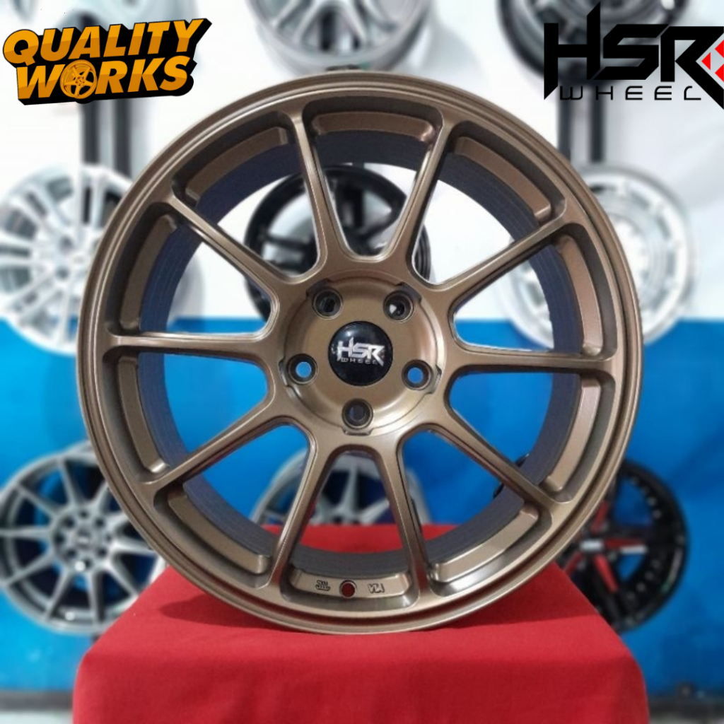 Jual Velg Mobil R18 Inch Model JDM Pelek Hsr Zero Ring 18 lubang 5 Pcd ...