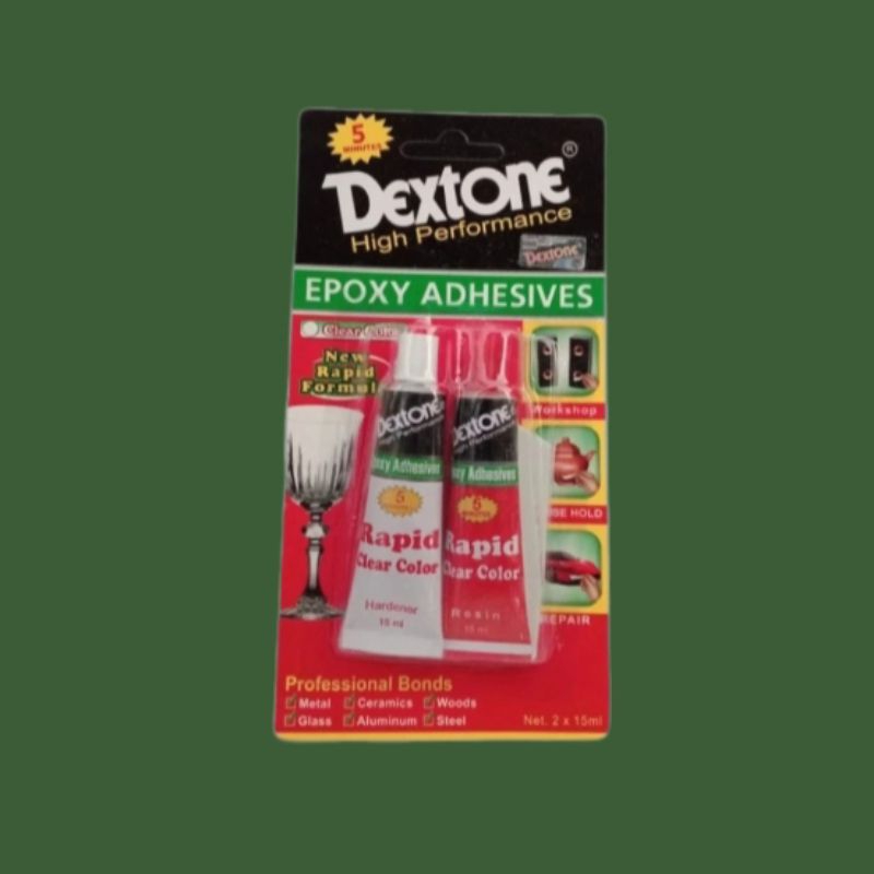 Jual Lem Dextone Epoxy Adhesive clear color | Shopee Indonesia