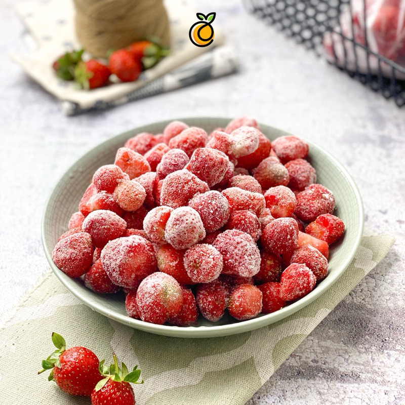 Jual [TERMURAH] STRAWBERRY FROZEN 1 kg | STRAWBERRY BEKU | Strawberry ...