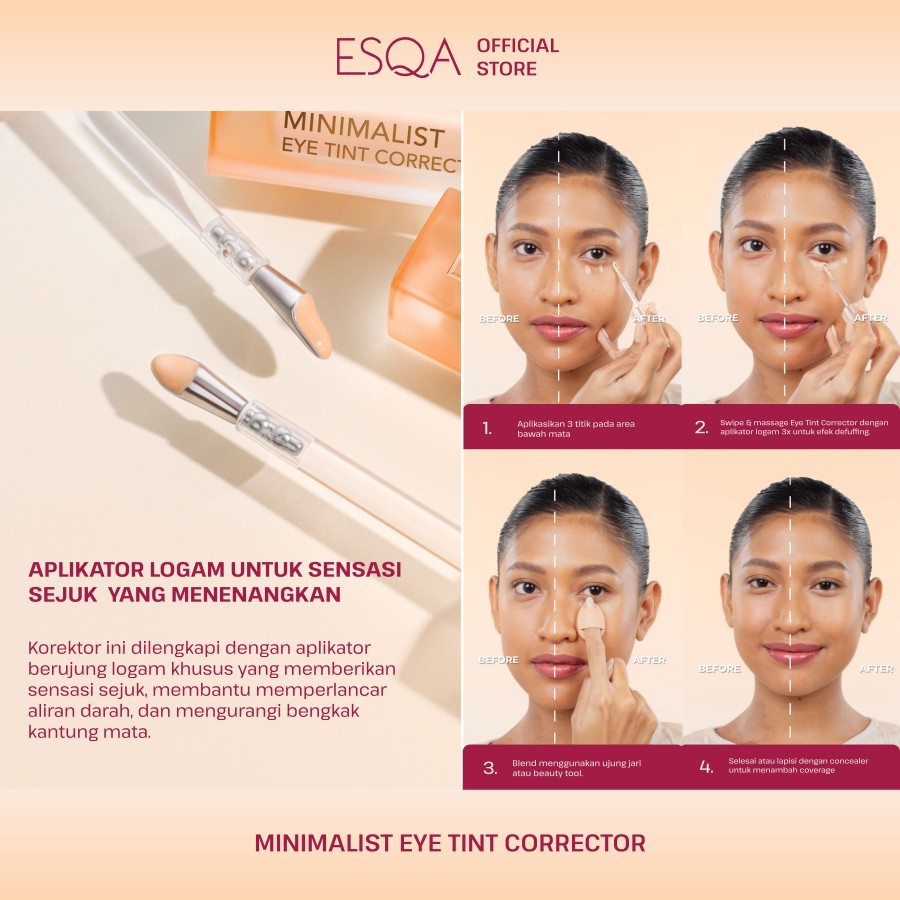 Jual ESQA MINIMALIST EYE TINT CORRECTOR | Shopee Indonesia