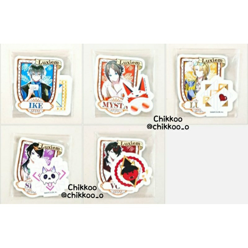 Jual Vtuber Nijisanji Manekineko Summer Vacation Sticker Luxiem ...