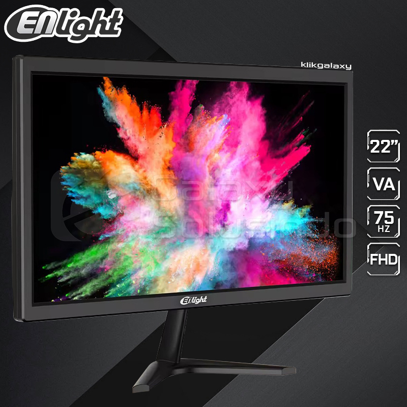Jual Enlight 22ENL-B 22 Inch VA 75Hz FHD HDMI Monitor | Shopee Indonesia