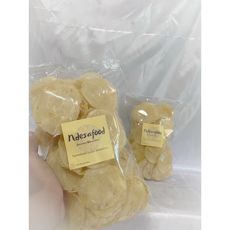 Jual EMPING MELINJO MENTAH 1 KG SUPER TIPIS PUTIH UKURAN LB/MURAH ...
