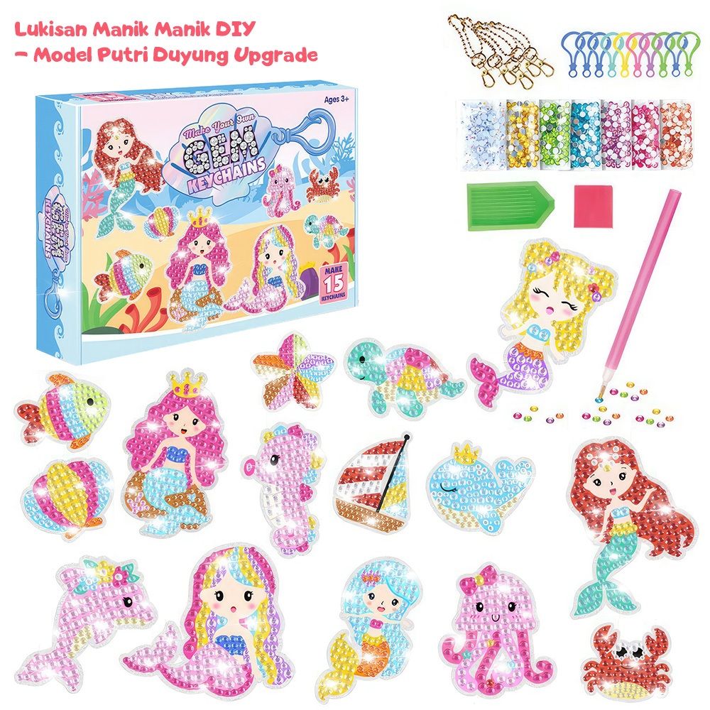 Jual Tatajoy DIY Diamond Painting DIY Gantungan Kunci Guka Set ...