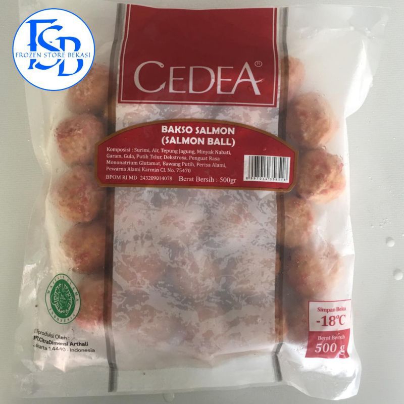 Jual Cedea Salmon Ball 500gr | Shopee Indonesia