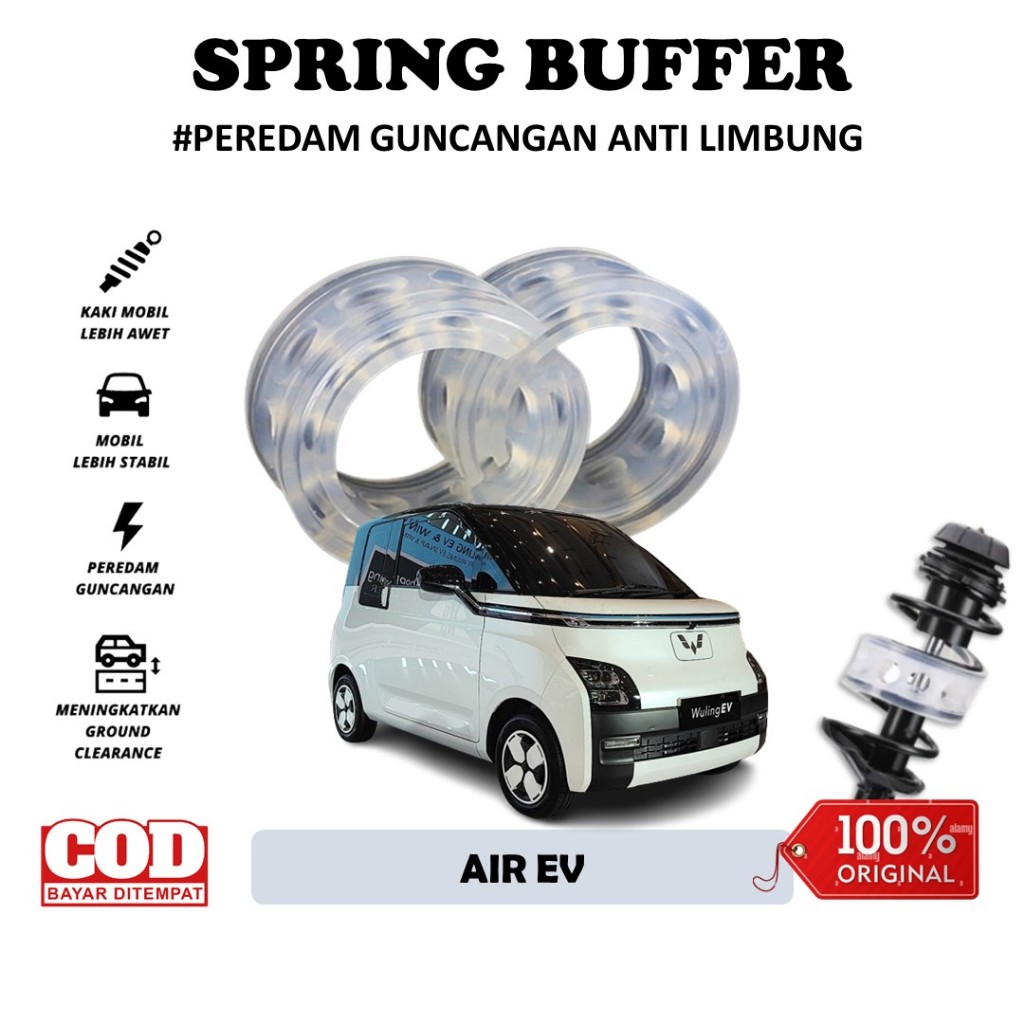 Jual Spring Buffer Mobil Wuling Air Ev Karet Damper Peredam Getaran ...
