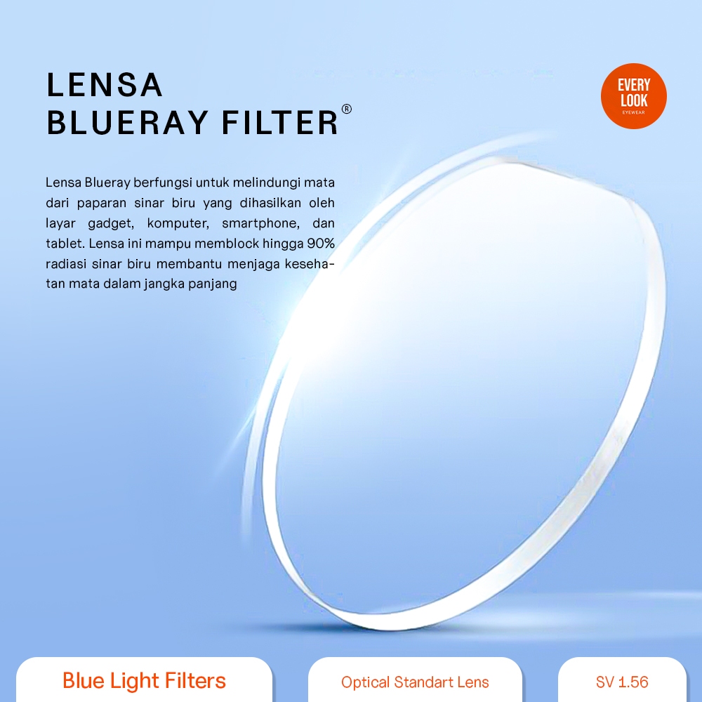 Jual Everylook - Lensa Blueray Anti Radiasi Minus Silinder Plus ...