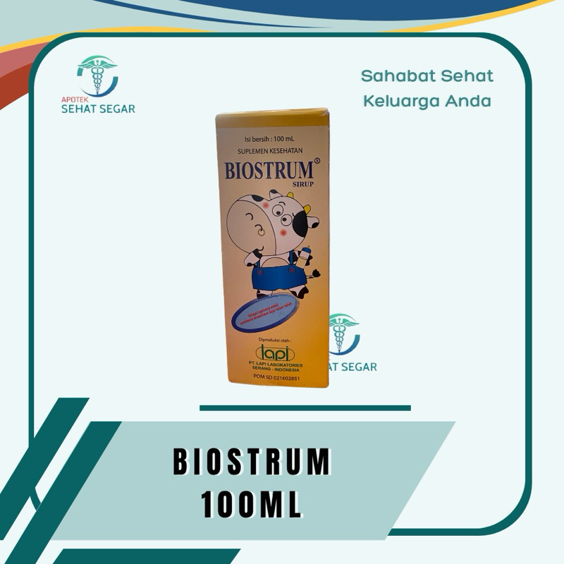 Jual BIOSTRUM SYR 100 ML | Shopee Indonesia
