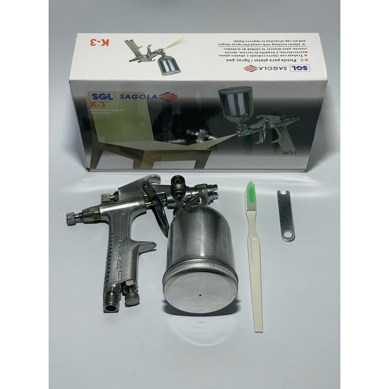 Jual spray gun K3 SAGOLA / sagola spray gun K3 tabung kecil sagola ...