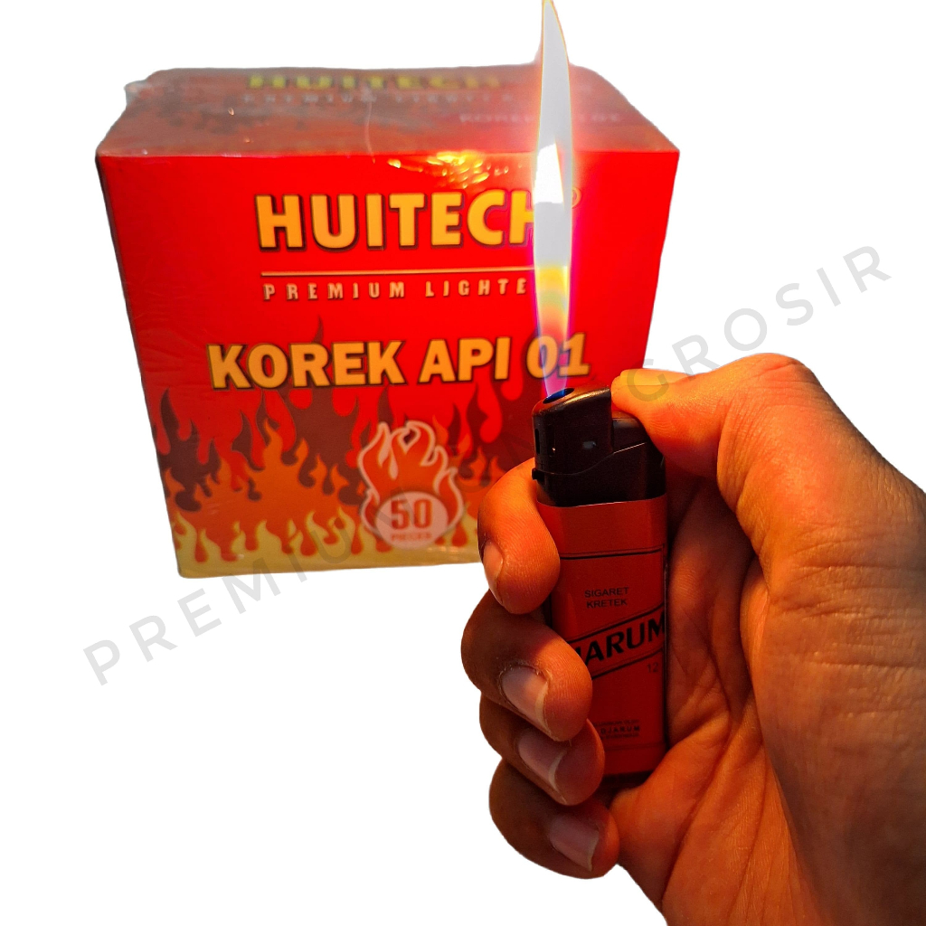 Jual 1 Pak Mancis Huitech Magnet Isi 50 Pcs/Mancis Huitech Magnet ...