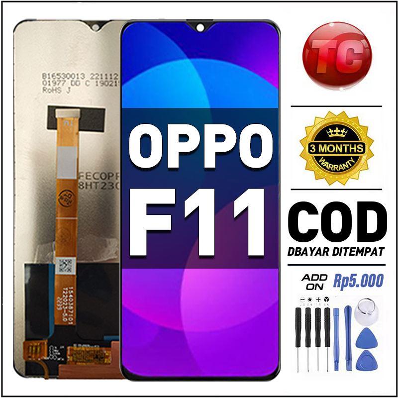 Jual LCD OPPO F11 Original Touchscreen ori asli Fullset Crown Murah Ori ...