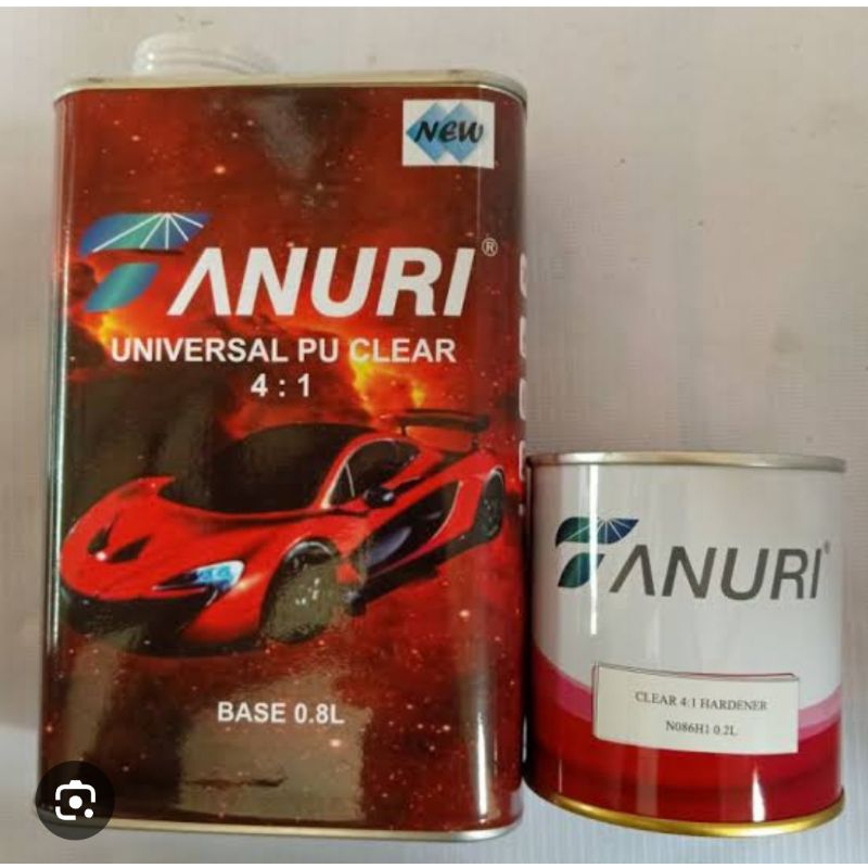 Jual CLEAR COAT TANURI UNIVERSAL PU CLEAR CEPAT KERING MURAH 1LITER ...