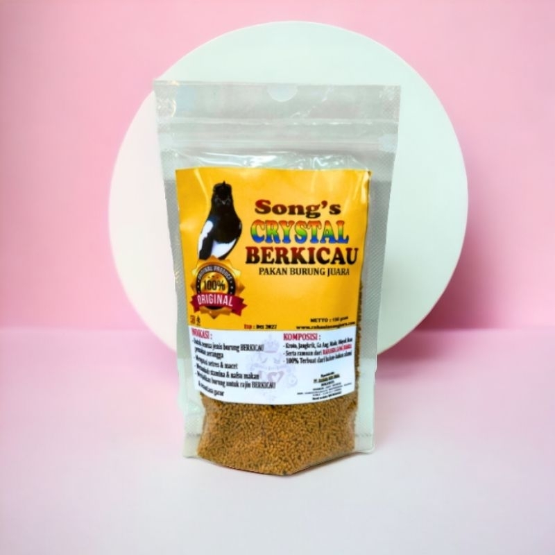 Jual Song's Berkicau 150gr Pakan Burung Harian Gacor Juara Voer Extra ...