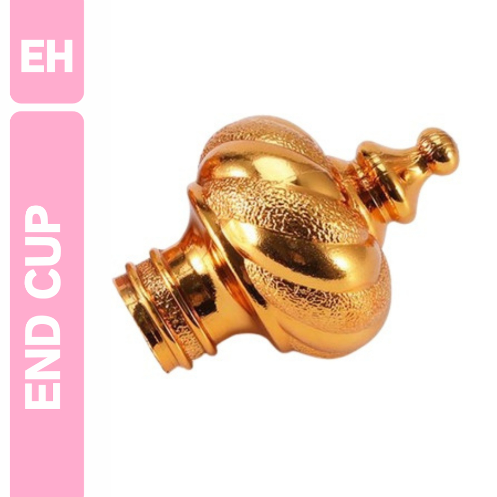 Jual EMMEHOME - TUTUP PIPA PREMIUM / RELL / RAIL / BATANG GORDEN / END ...
