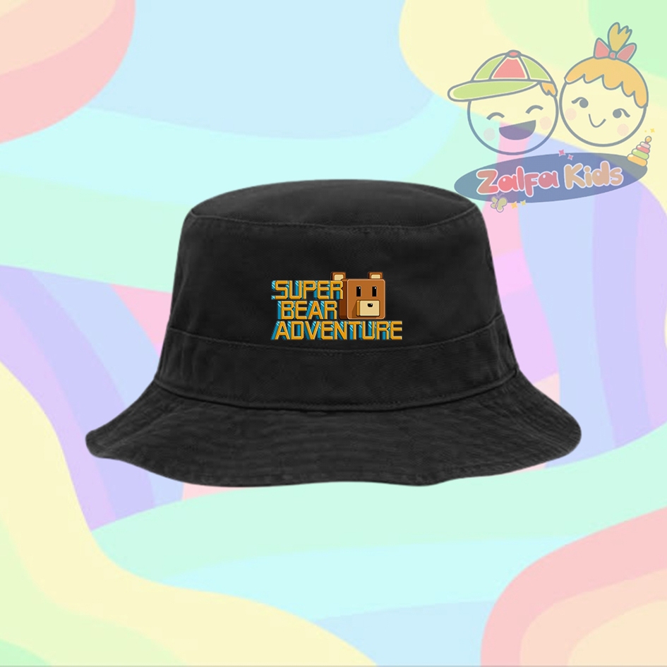 Jual TOPI BUCKET ANAK ANAK SUPER BEAR ADVENTURE | Shopee Indonesia