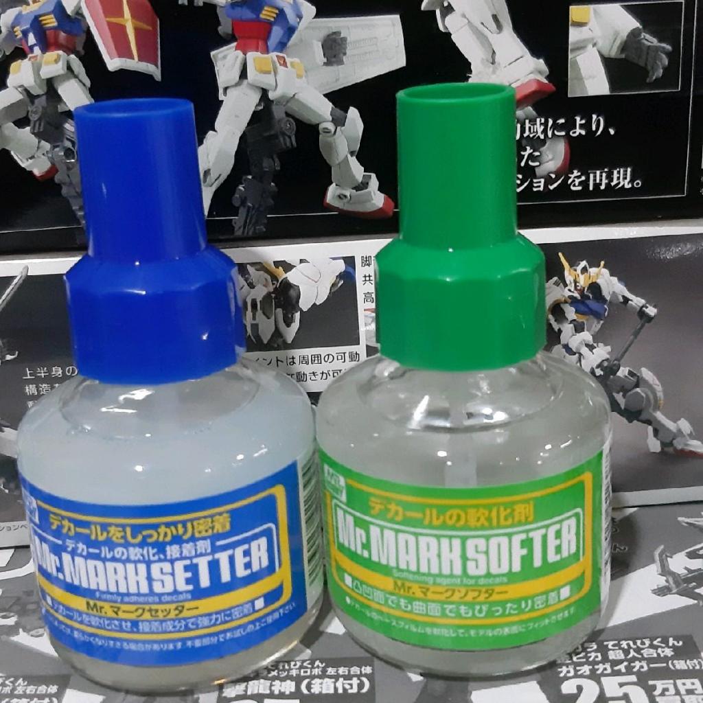 Jual mr mark setter softer water decal gundam bandai sd hg mg pg rg ...